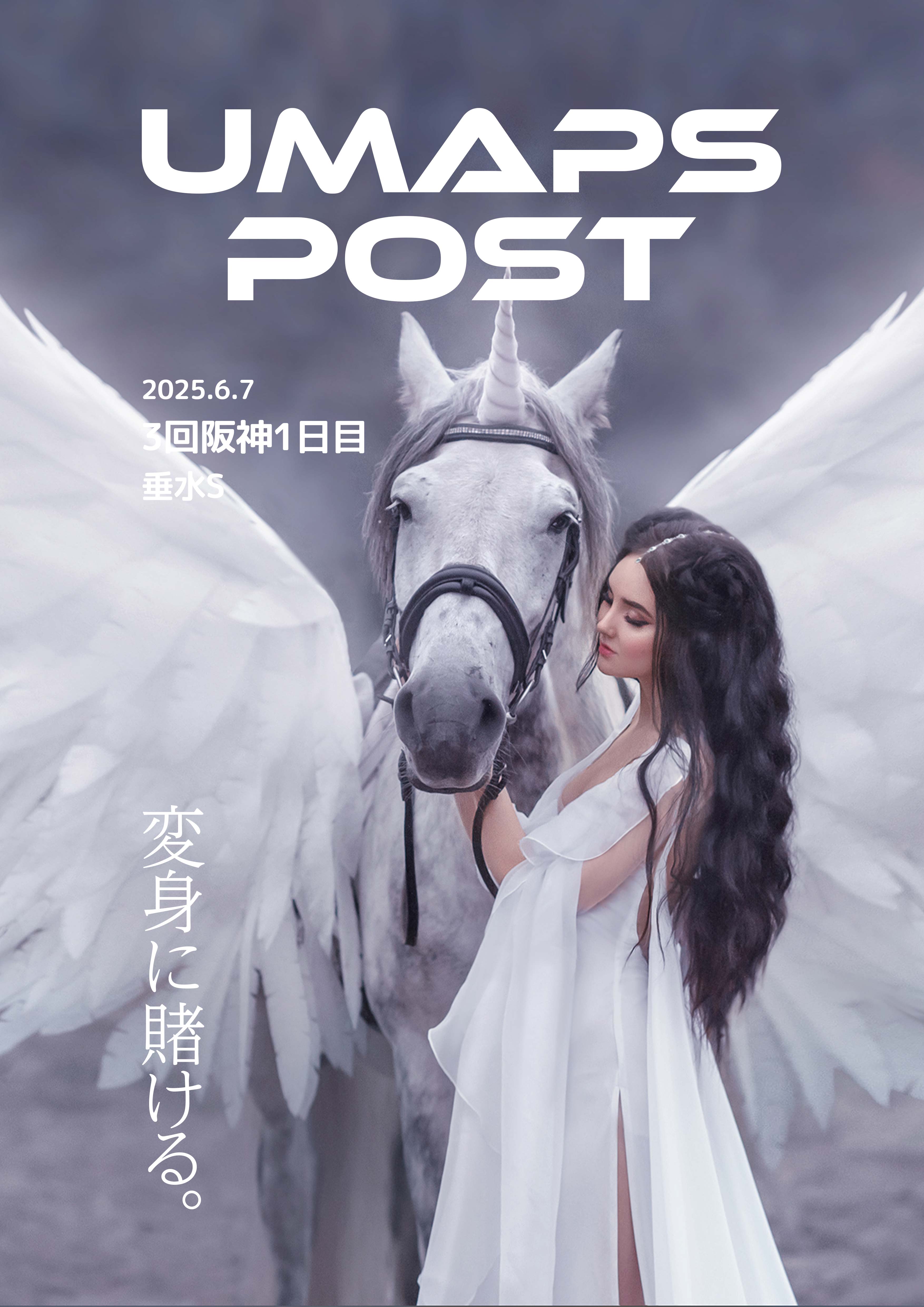 2025年6月7日 - 阪神｜UMAPS POST〔PDF競馬新聞〕スピード指数出馬表